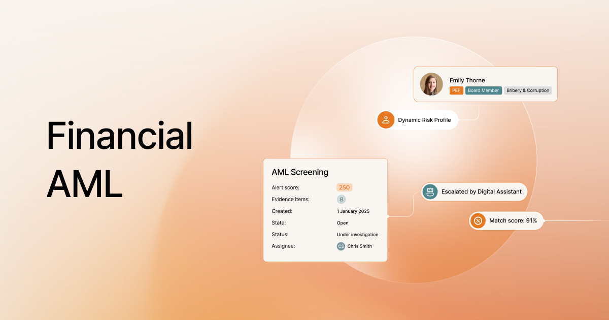 AML Risk Management Software | Dynamic Risk Profiling & AI