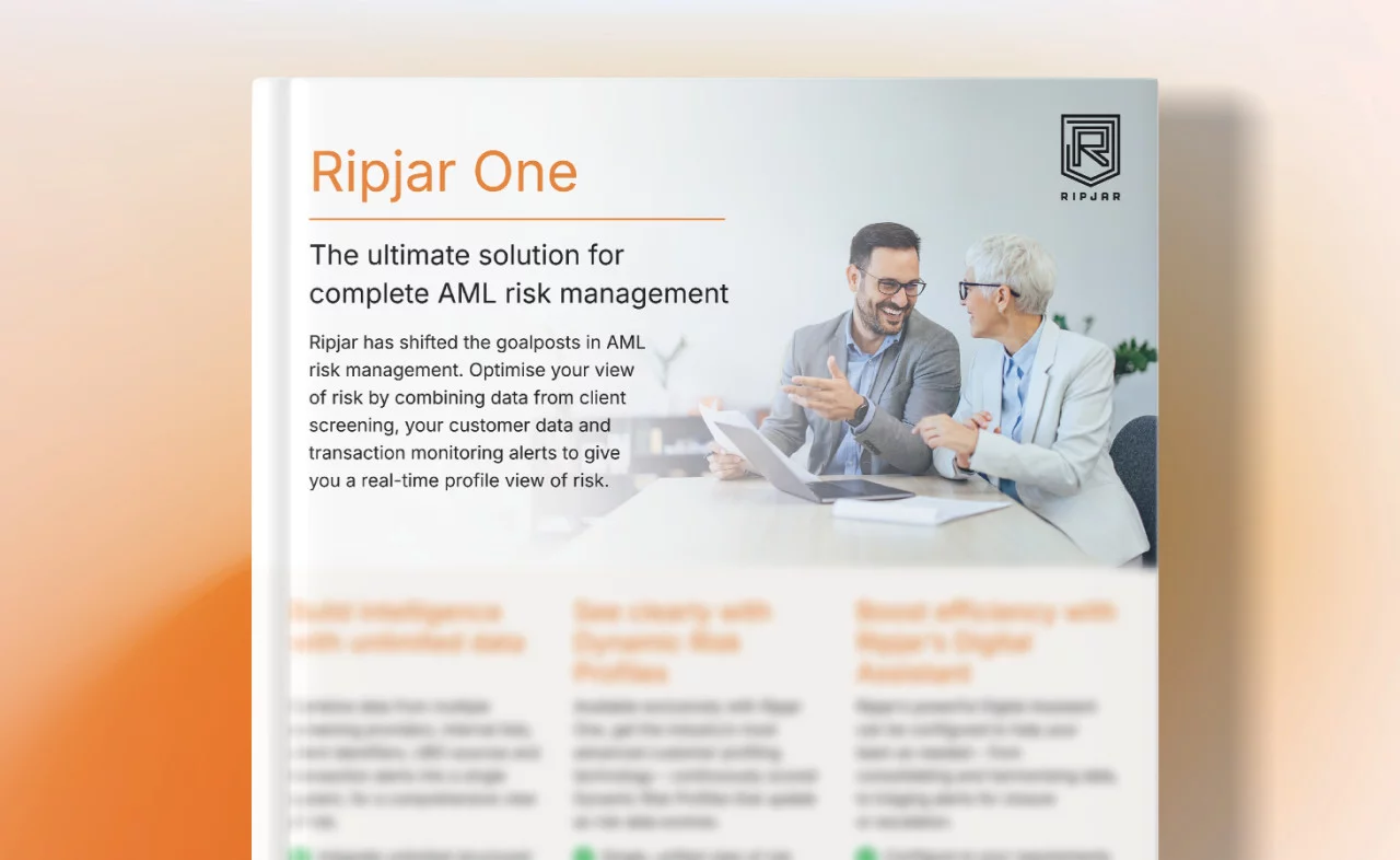 Ripjar One brochure - Ripjar