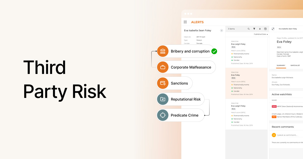 AI-Powered Third-Party Risk Management | Ripjar 3P60